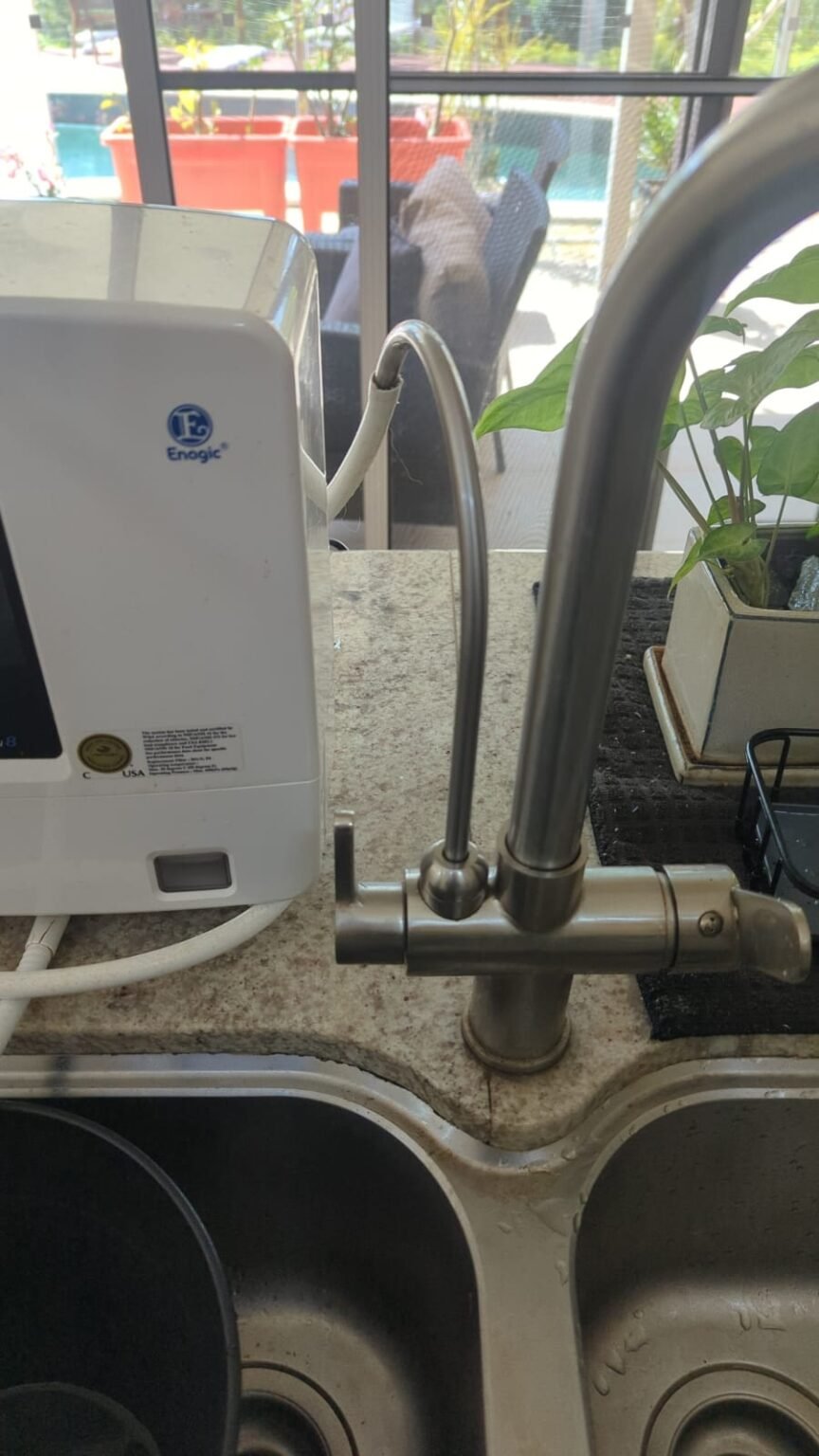 Black or Brush Nickel Dual Tap | PreFilters.com.au